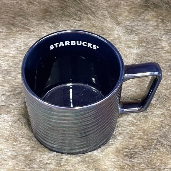 Starbucks | Kitchen | New Starbucks Iridescent Luster Swirl Mug 2oz ...